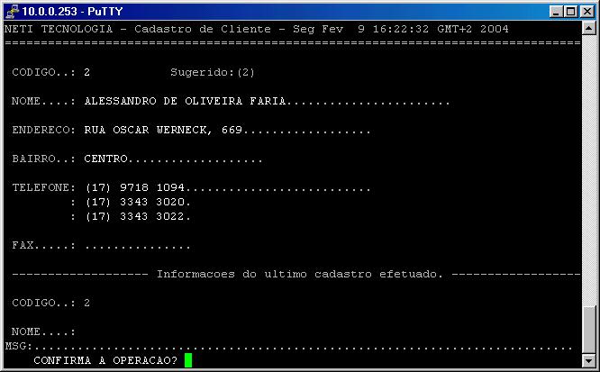 Criando uma aplicação em Shell-Script em linux acessando um Banco IB/FB